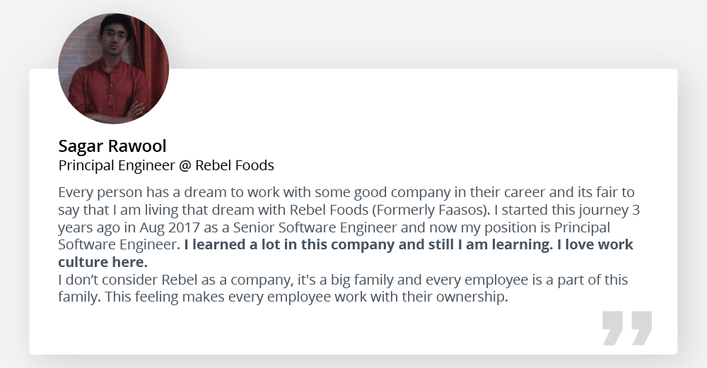 Rebel Foods Frontend Hiring Challenge