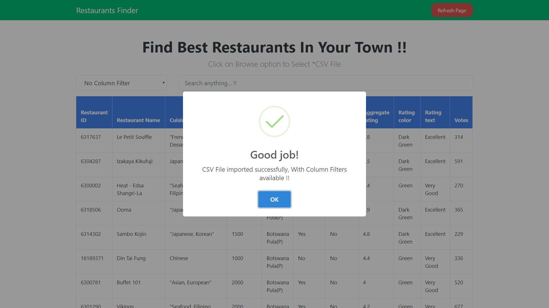 GitHub - pms07/Restaurant_Finder_App: Restaurant Finder App [ Vue JS ]